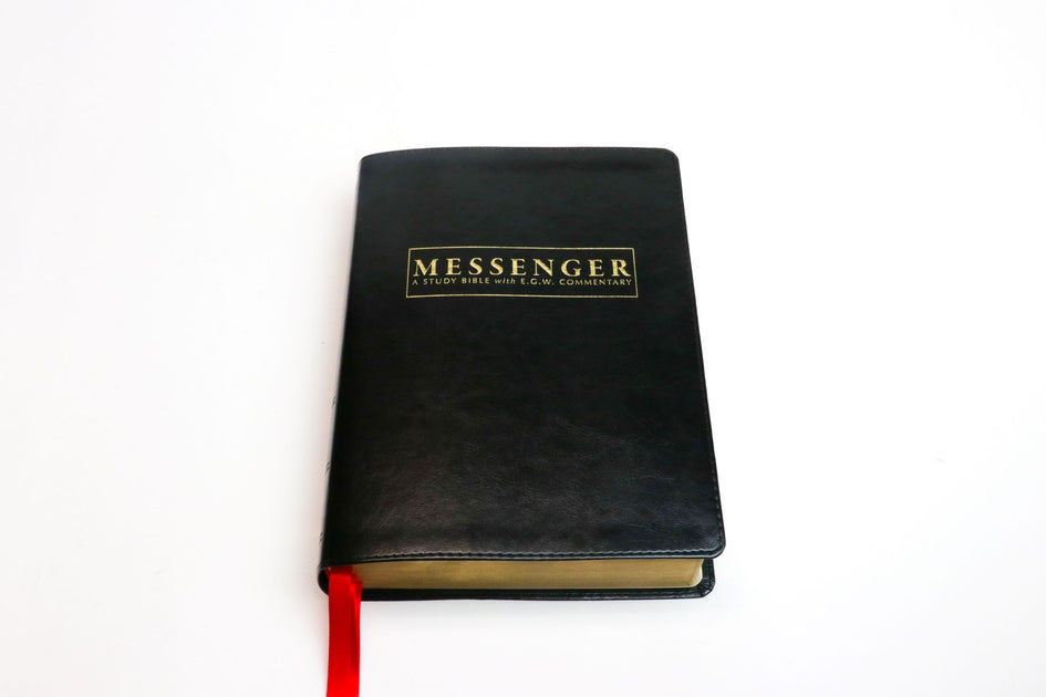 Messenger Study Bible NKJV /w EGW Commentary - Oynx Black – OA Publishing